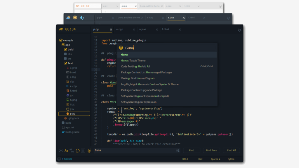 10 theme Sublime Text tốt nhất | TopDev