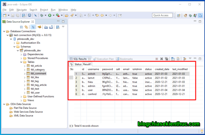 Hướng dẫn cách kết nối Database MySQL trong Eclipse TopDev