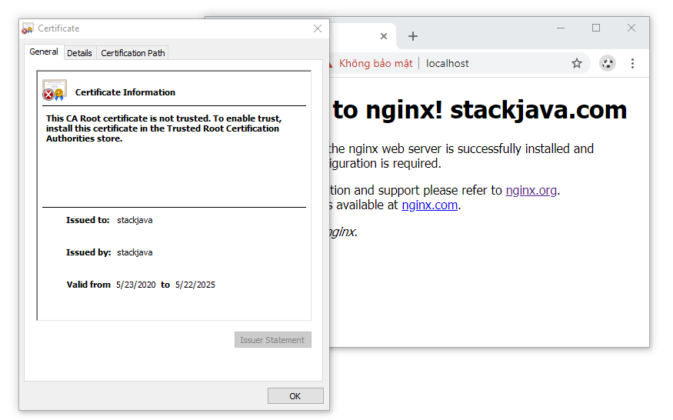 Hướng dẫn tạo certificate SSL trên Windows (file key, pem) | TopDev