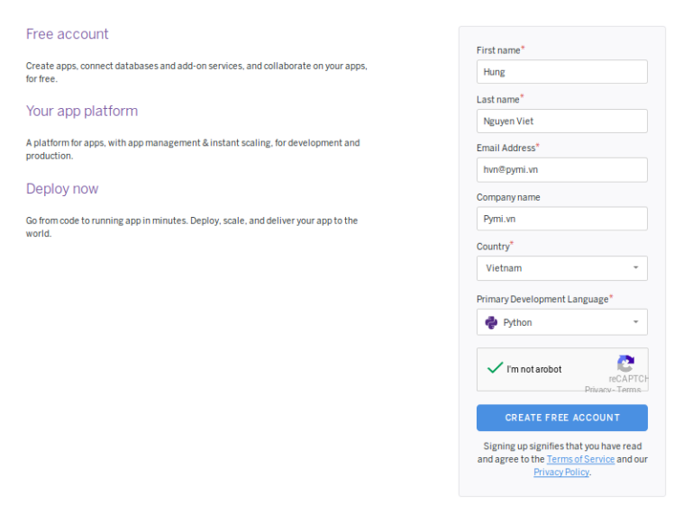 Chạy Python web app | TopDev