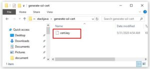 Hướng dẫn tạo certificate SSL trên Windows (file key, pem) | TopDev