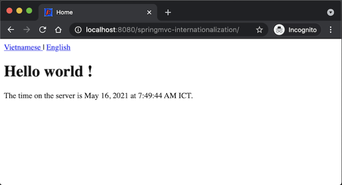 Internationalization trong Spring MVC | TopDev