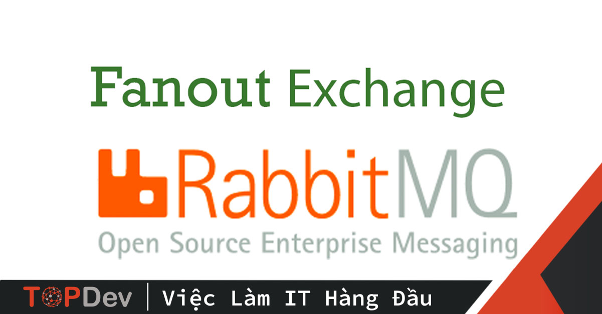 Sử dụng Fanout Exchange trong RabbitMQ | TopDev