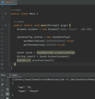 Giới thiệu về JSON Binding trong Jakarta EE
