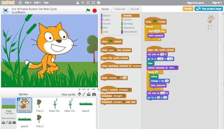 Scratch là gì? Đặc điểm & cách sử dụng ngôn ngữ lập trình Scratch