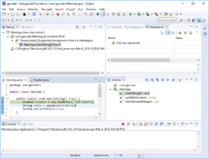 Hướng dẫn debug code trong eclipse