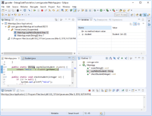 Hướng dẫn debug code trong eclipse