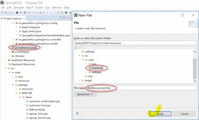 Hướng dẫn xử lý database trong Spring MVC 5 với Hibernate
