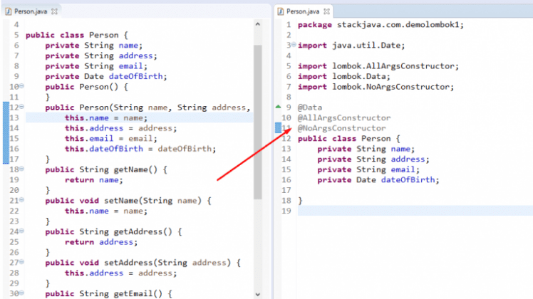 Lombok là gì? Sinh code tự động trên Eclipse – Intellij