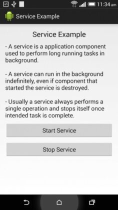 Service trong Android là gì? Các loại service trong android