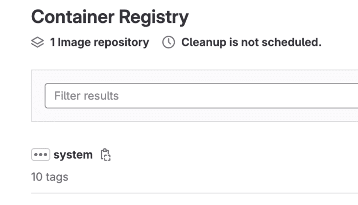 Sử dụng miễn phí Docker Registry của Gitlab