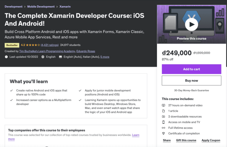 Xamarin Developer là gì? Tại sao nên sử dụng Xamarin?