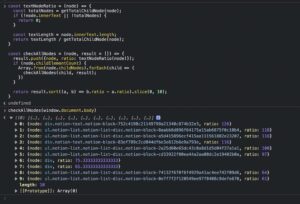Thuật toán frontend: Tìm node chứa content chính