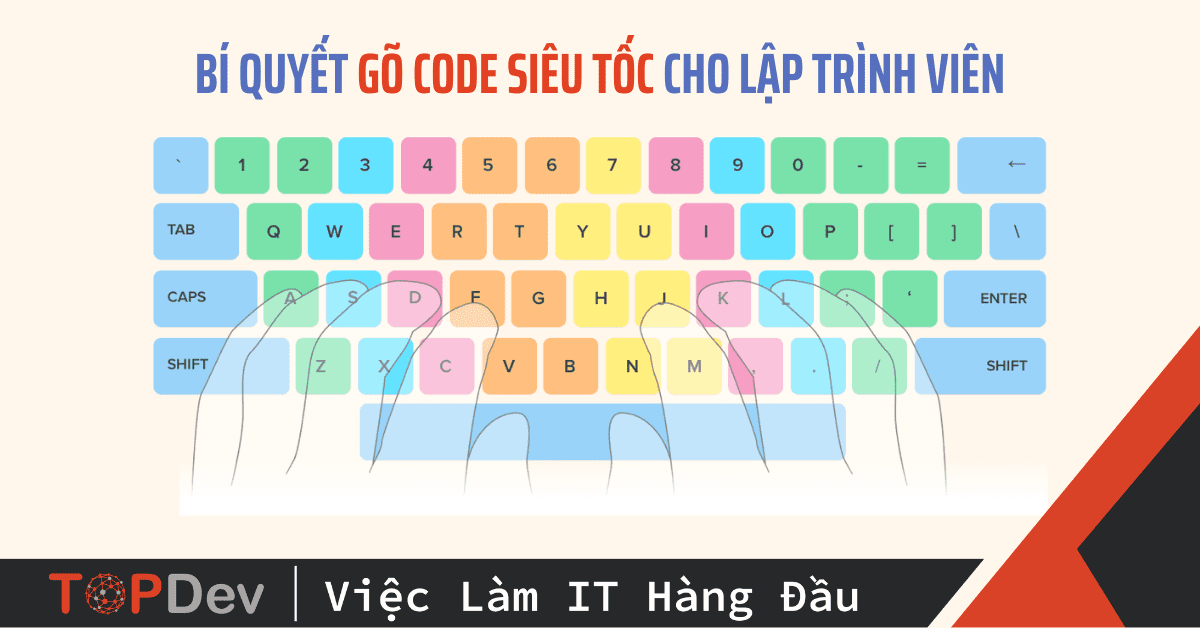 Bí quyết gõ code siêu tốc và hiệu quả cho lập trình viên