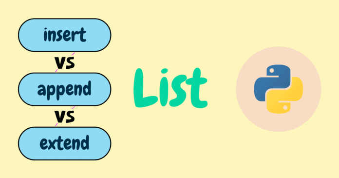Phương thức List append() trong Python