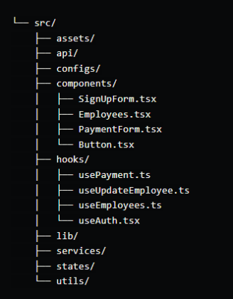 Kinh nghiệm cấu trúc thư mục trong dự án React