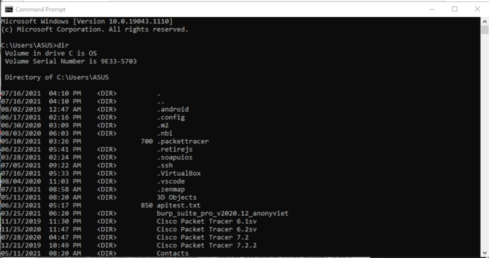 Tổng hợp 23 câu lệnh CMD phổ biến trong Windows