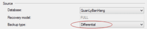 Sao lưu và phục hồi dữ liệu trong SQL server