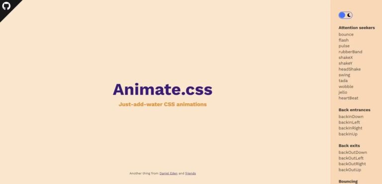 7 thư viện CSS Animation cực hay cho lập trình viên Frontend