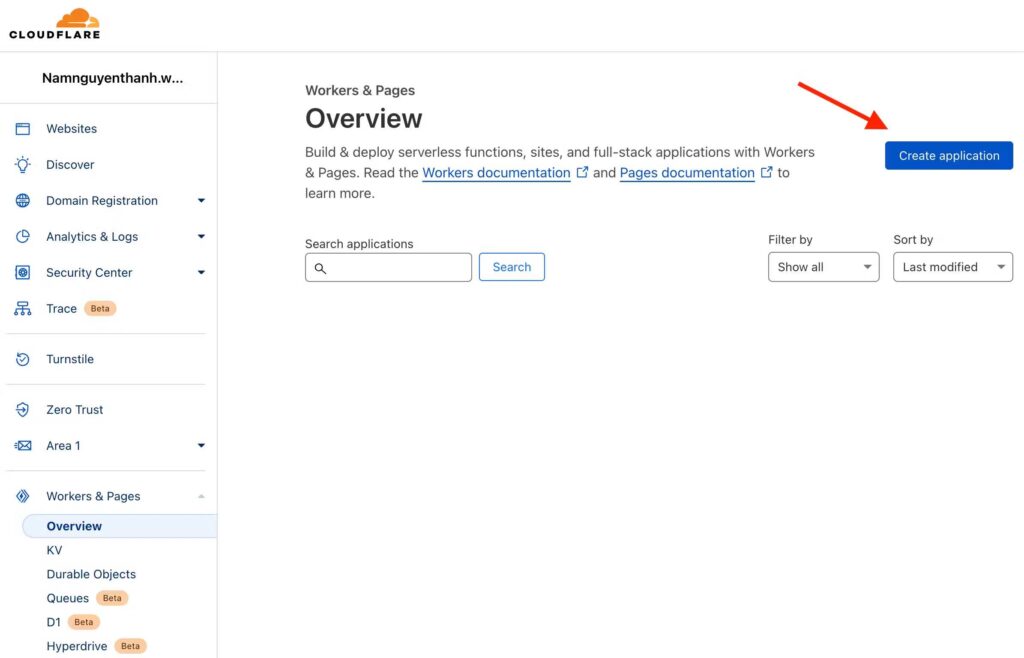 Cách deploy project của bạn lên Cloudflare Pages