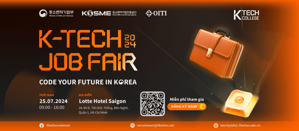 K-Tech College Job Fair 2024: Code your future in Korea - Ngày hội việc ...