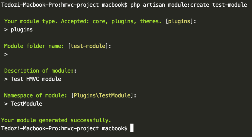 Thiết kế cấu trúc folder HMVC cho Laravel